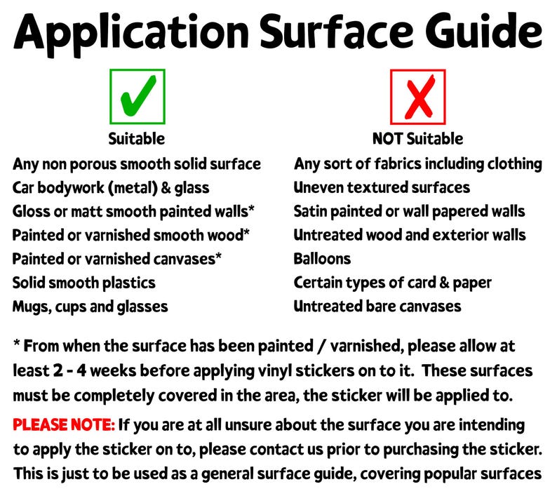 Custom Text Vinyl Stickers Decals Personalised Fonts Slogan Wording ...