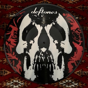 Deftones Hand-painted on a 12" Vinyl Record / LP Art / Handmade / Nu ...