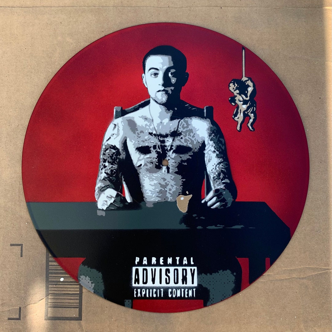 Hand-painted Mac WMWTSO 12" Vinyl Record Art/ Wall Decor / Music Art - Etsy