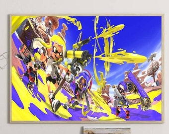 Splatoon 3 Poster - Etsy