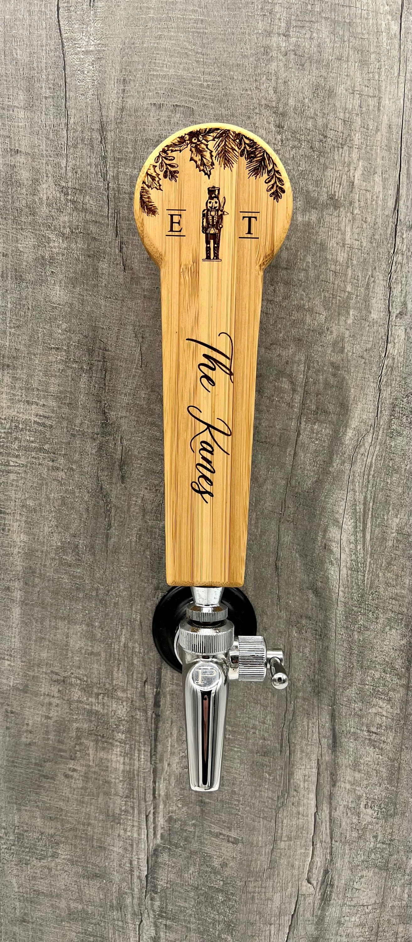 Personalized Bamboo Tap Handles - Etsy