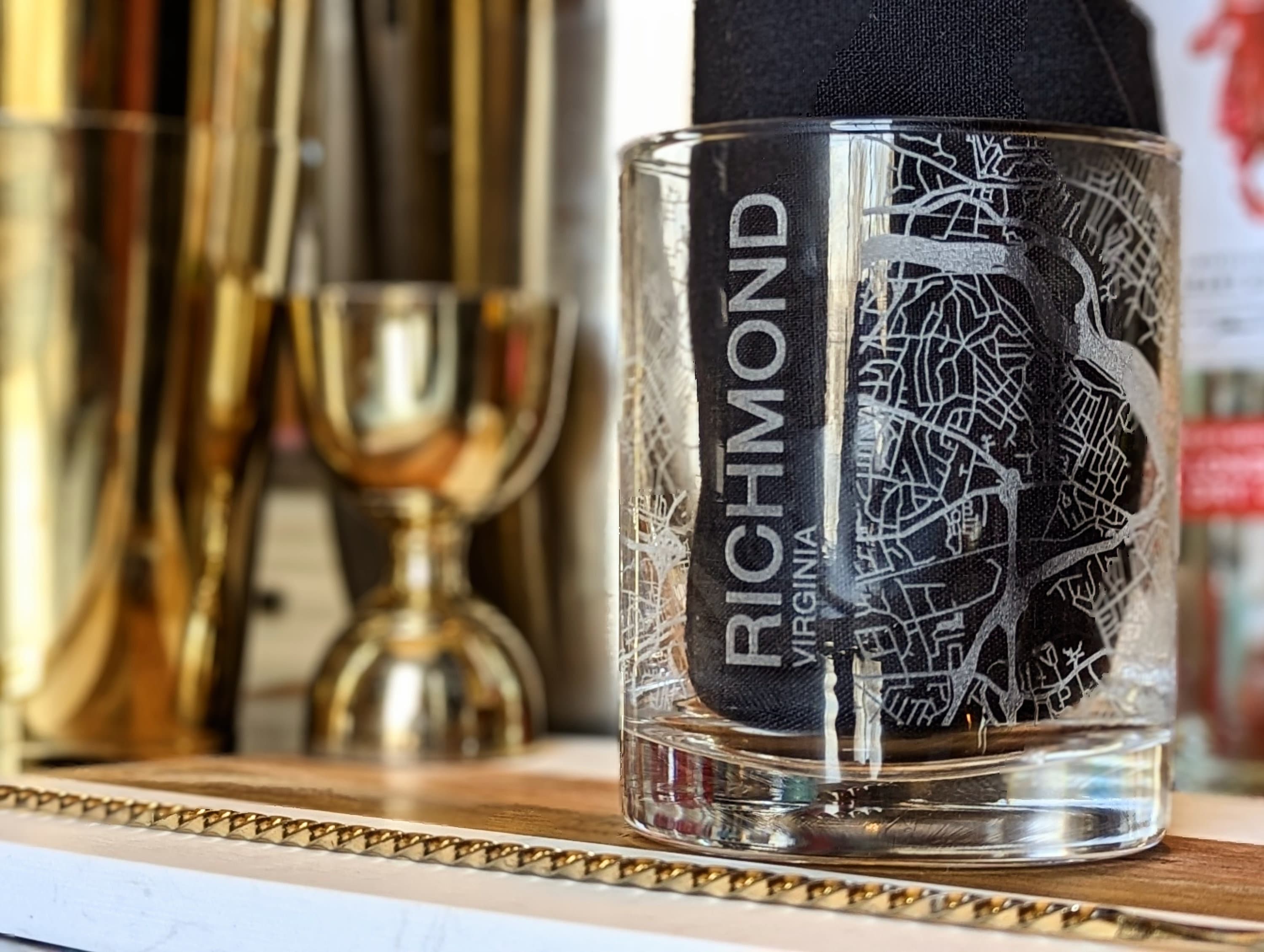 Your International City Map Rocks Glass | Your City | Personalized ...