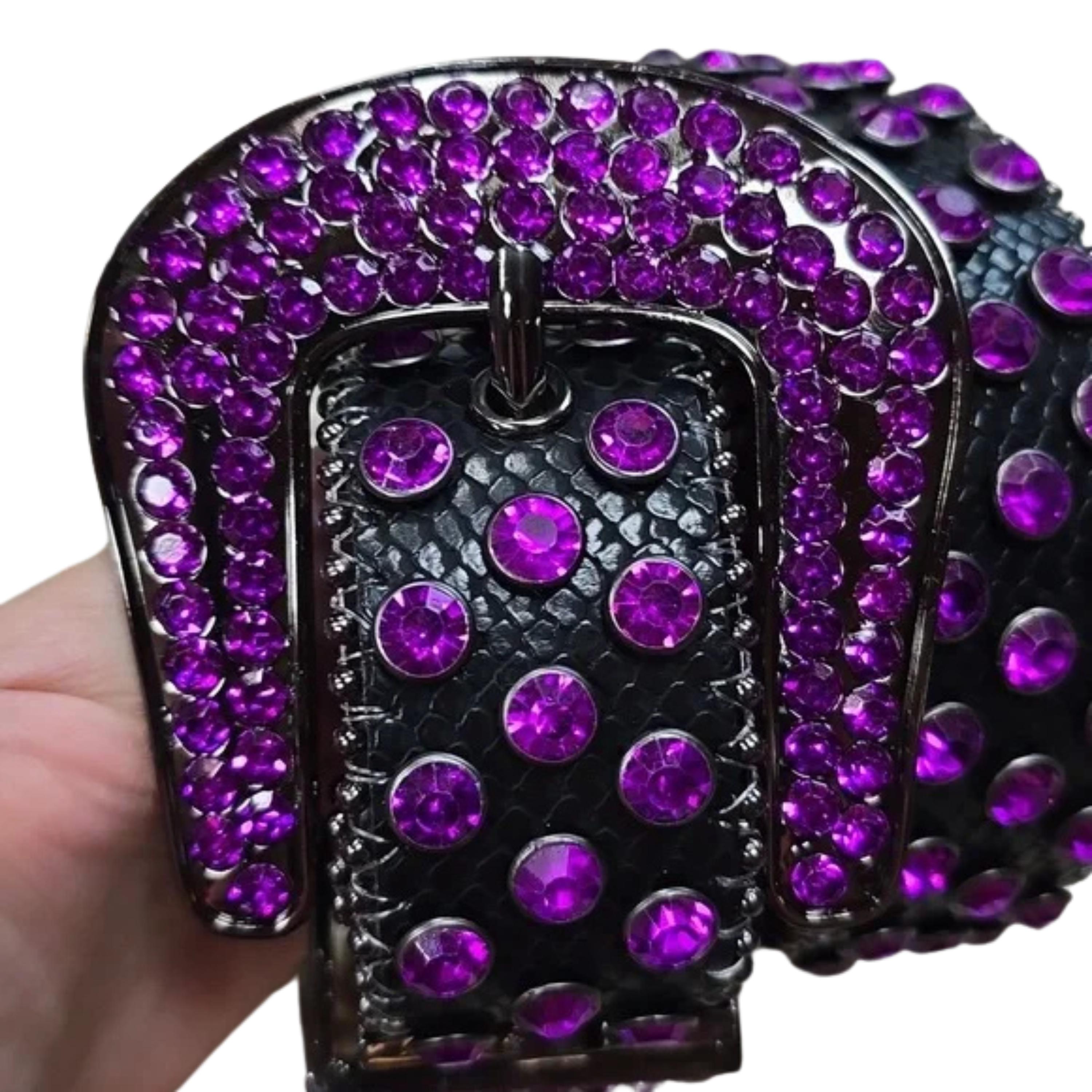 Western Rhinestone Belts Cowgirl Cowboy Bling Belt for Men and Women ...