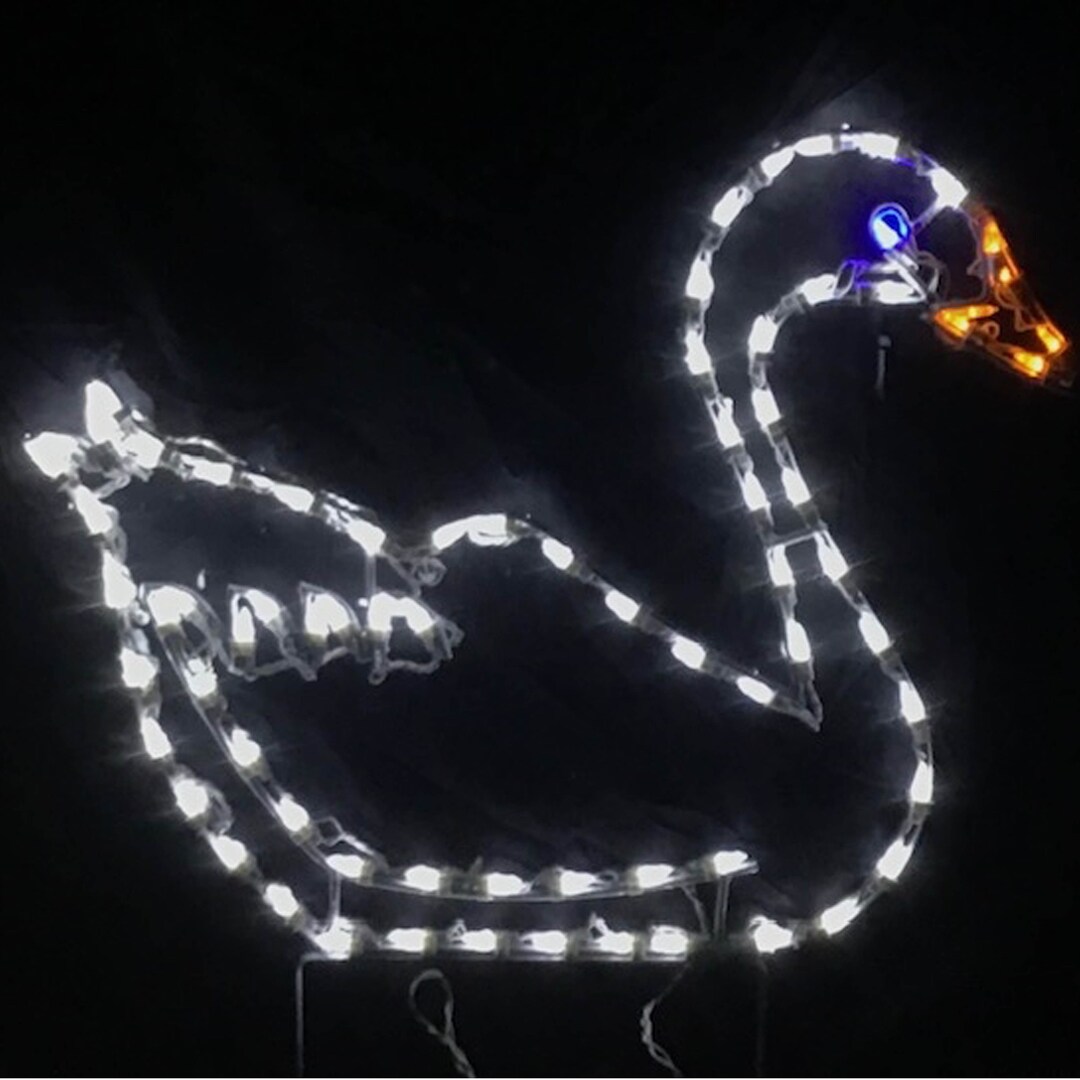 Spring Summer Yard Art Garden Decor LED Lighted Cool White - Etsy