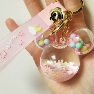 Pink Liquid Keychains, Kawaii Boba Babies, Cute Keychain Bag Charms ...