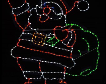 Christmas Wireframe Yard Art - Etsy