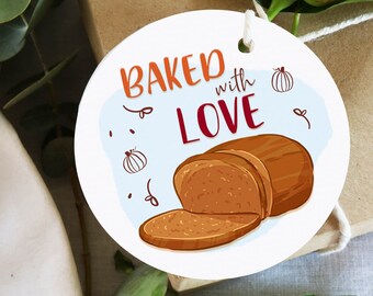 Pumpkin Bread Tags - Etsy