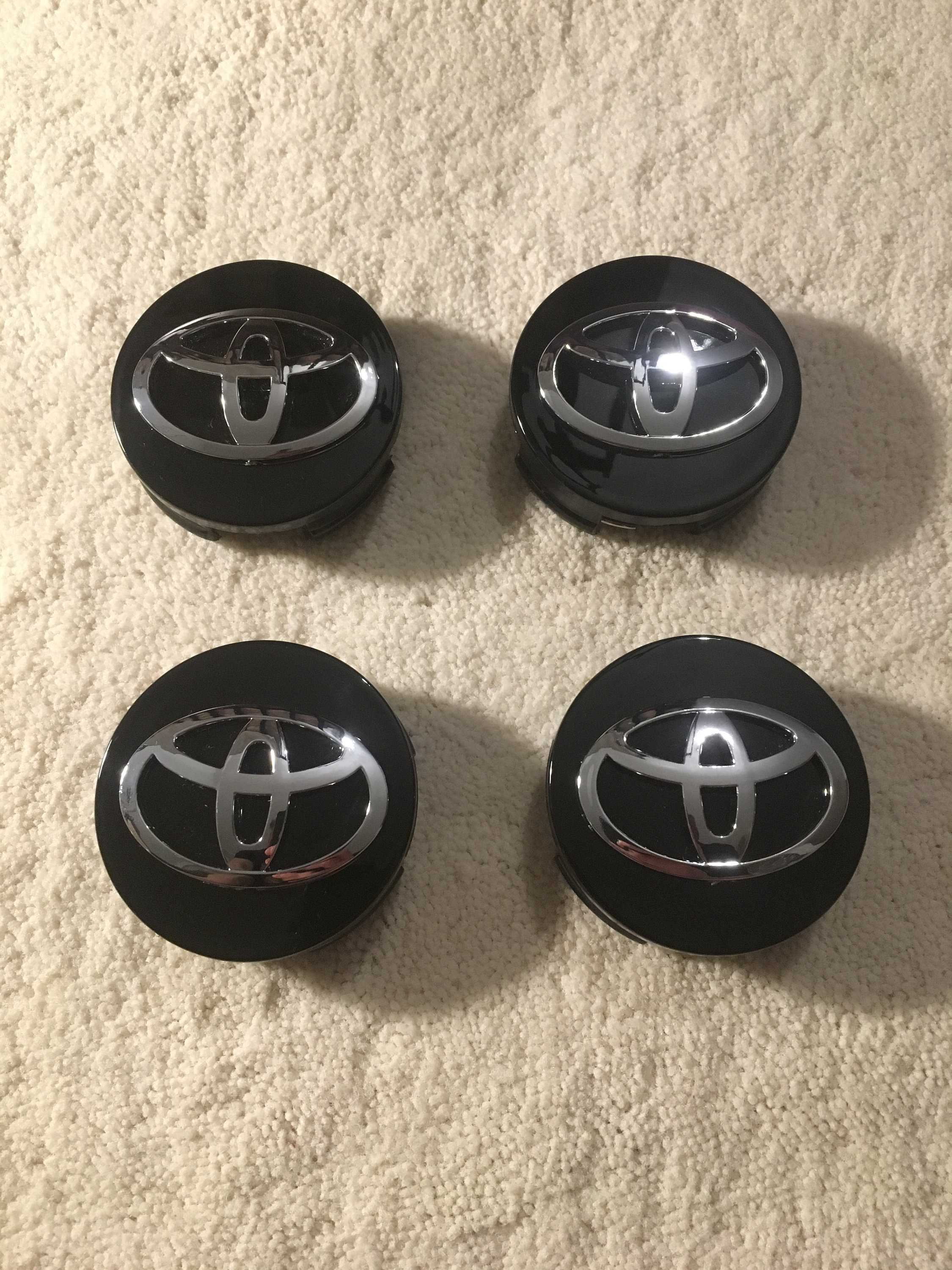 4 pcs full set Toyota wheel center hub caps 62mm 2.44 inch | Etsy