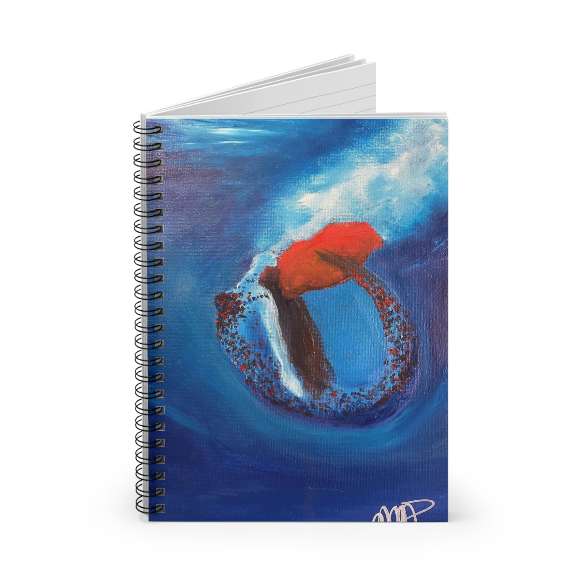 Mermaid Bubbles - Spiral Notebook - Ruled Line - Etsy