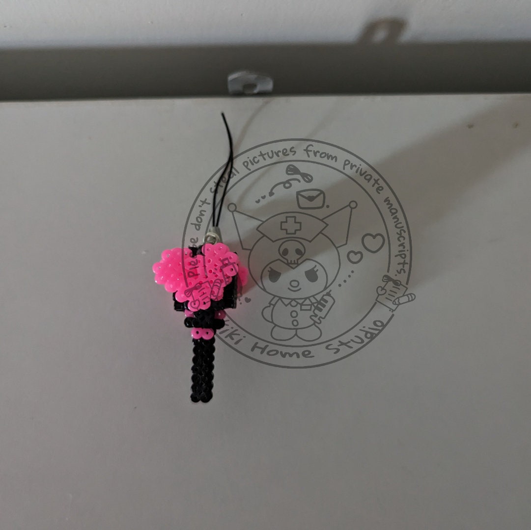 Blackpink Lightstick Keychains 3D Perler Beads, Pixel Art, Perler Beads ...