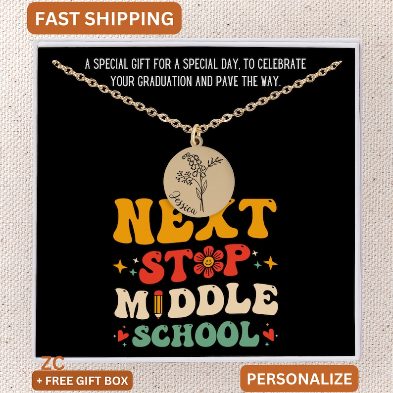 5th Grade Graduation Gift for Her, Elementary School Graduation Gift ...