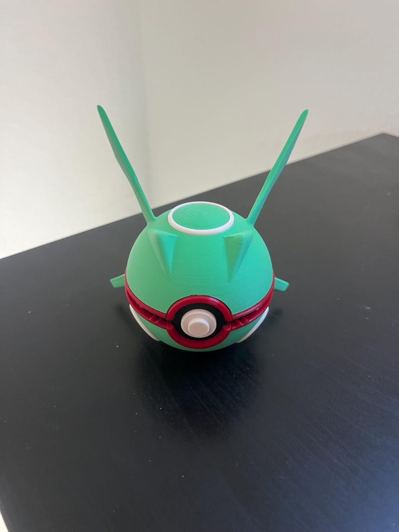 Rayquaza Pokeball Design - Etsy