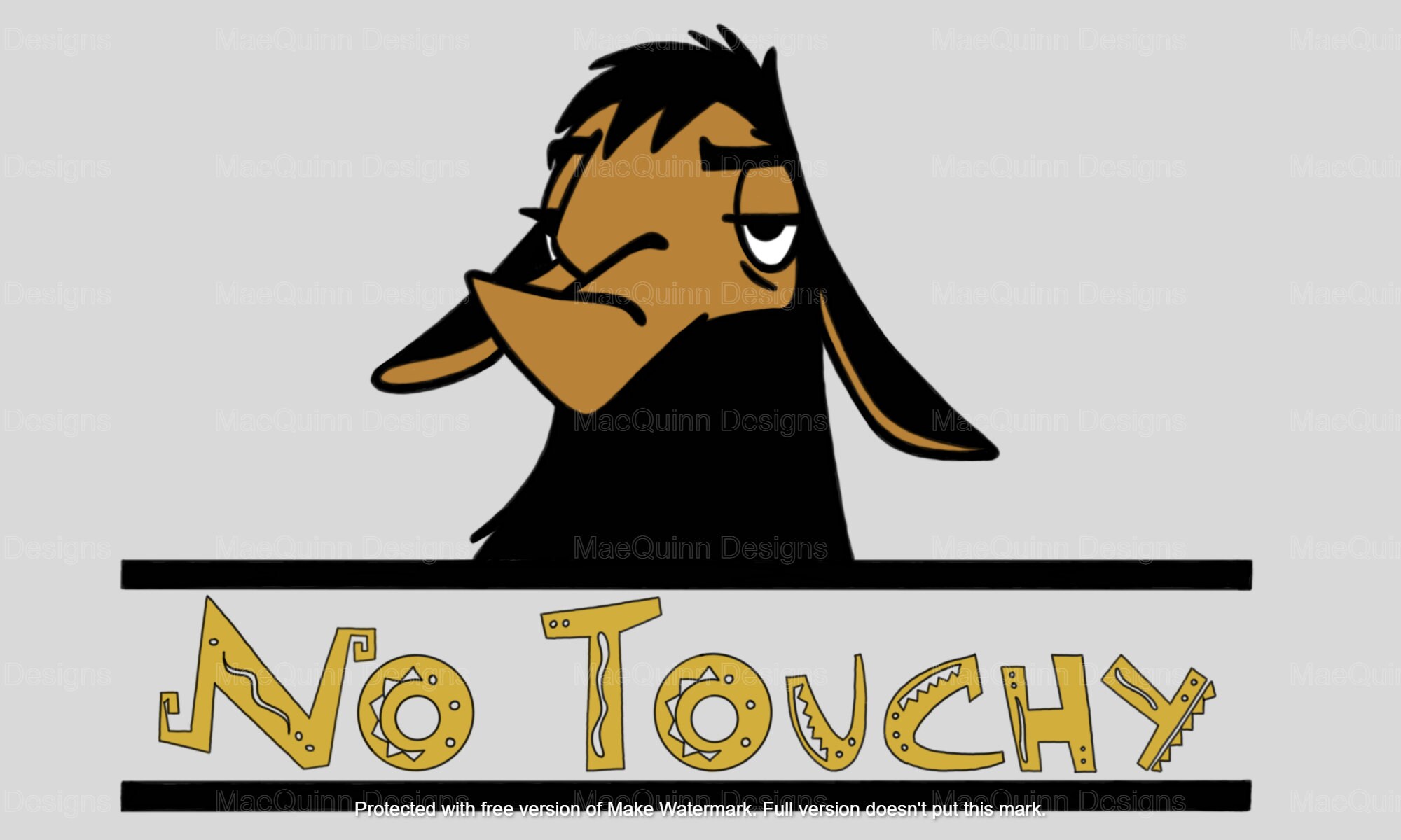 Emperor's New Groove No Touchy Digital Download - Etsy