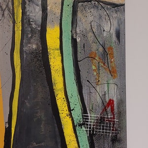 Eternal Rhythm: the Timeless Journey Unveiled Through Abstract Acrylic ...