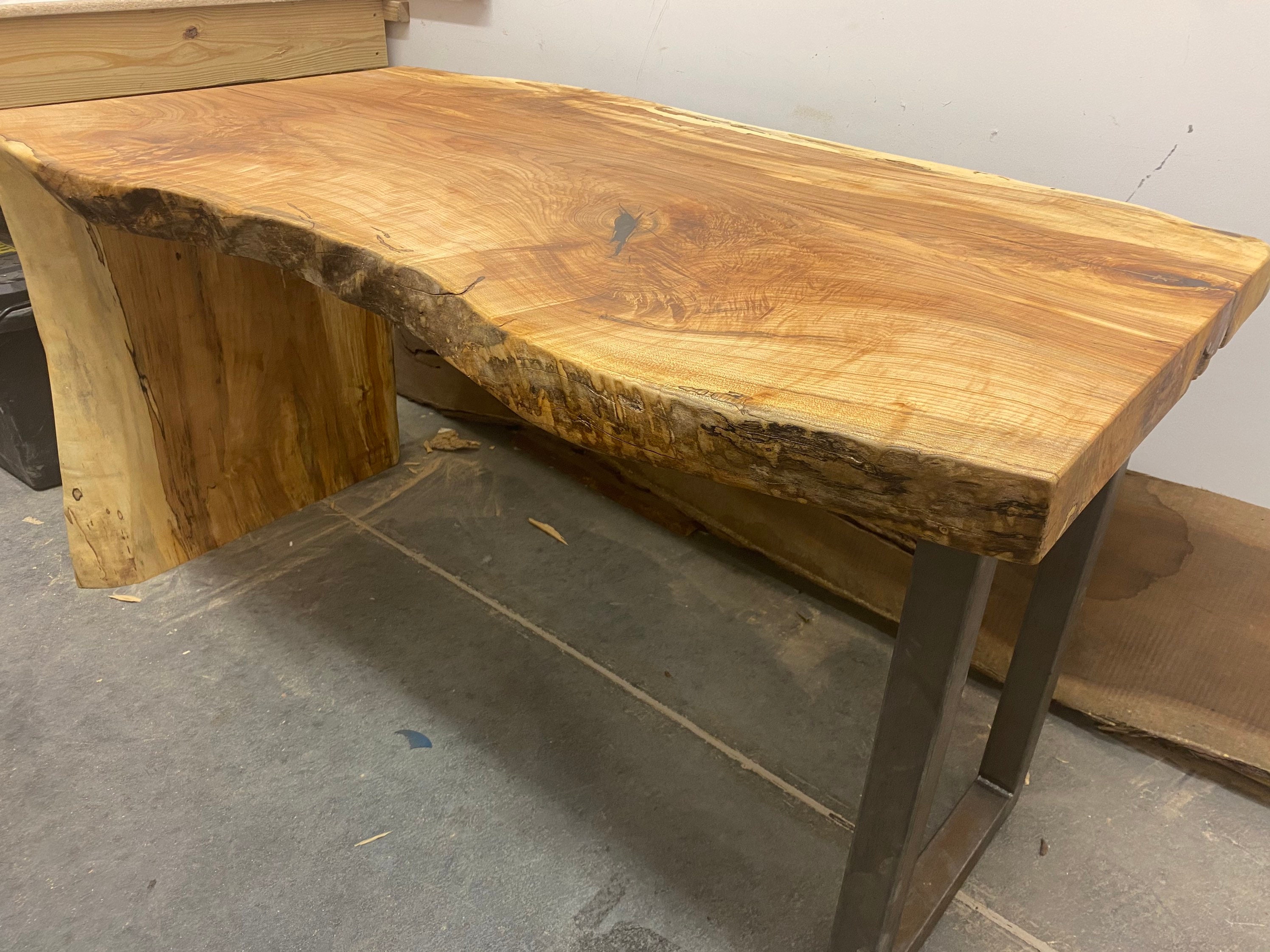 Personalized Waterfall Live Edge / Epoxy Desks - Etsy