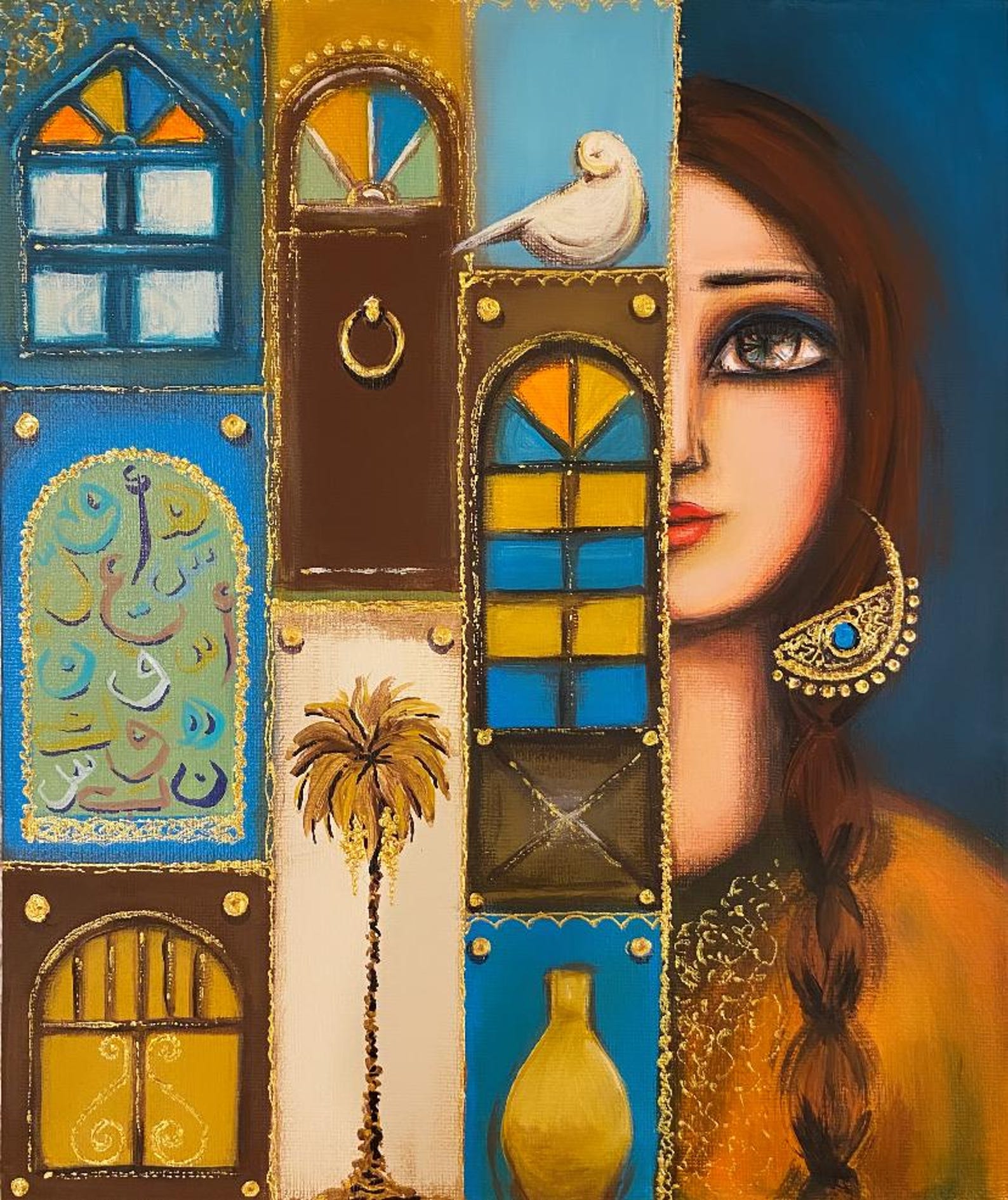 Iraqi Folklore. the Memories’ Wall. - Etsy