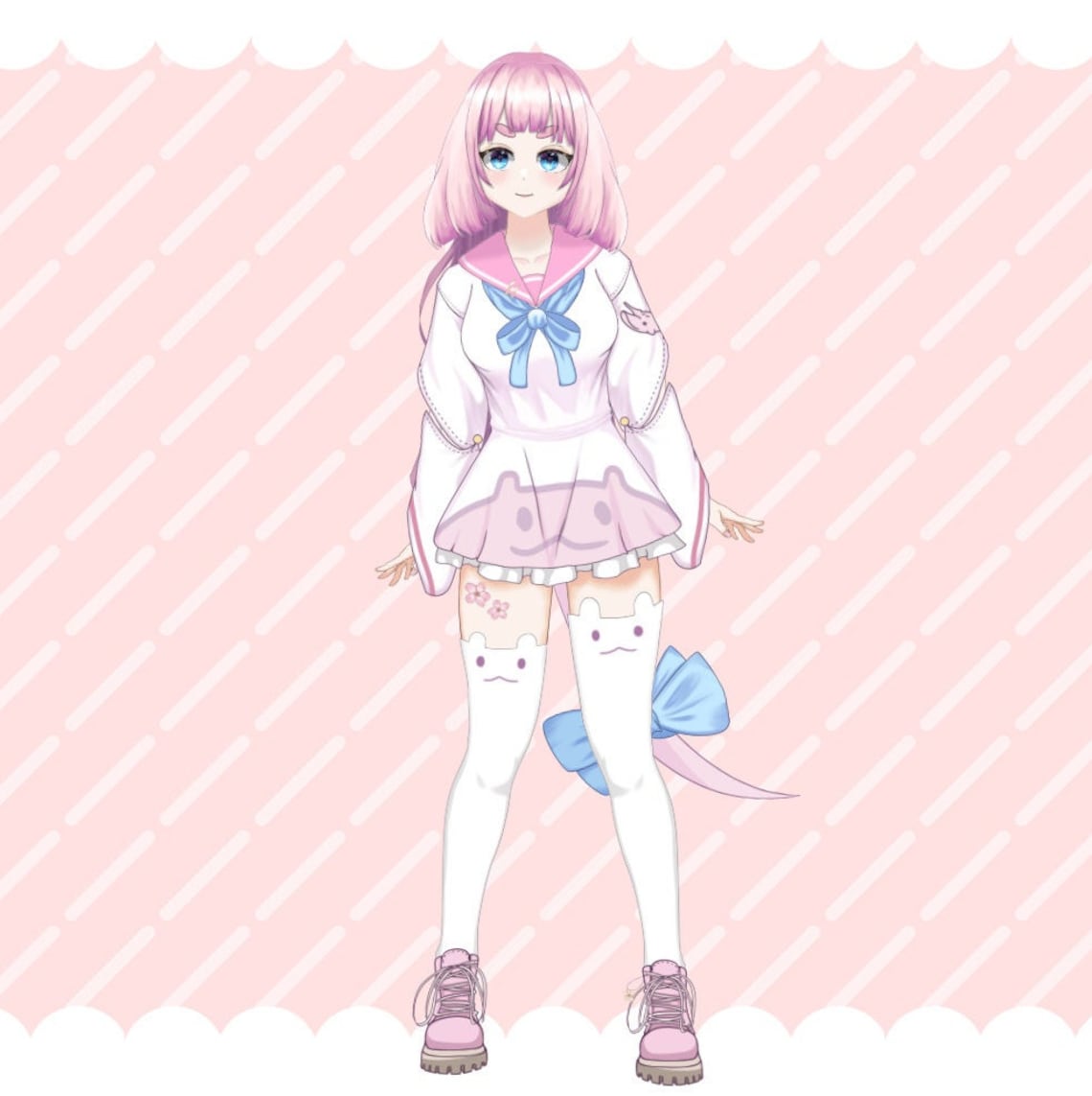 Modelo Vtuber Live2D personalizado / Diseño Vtuber / Comisión - Etsy México