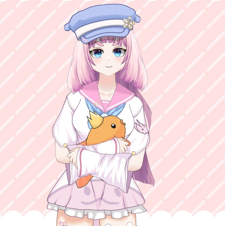 Custom Live2d Vtuber Model / Vtuber Design / Vtuber Commission - Etsy ...