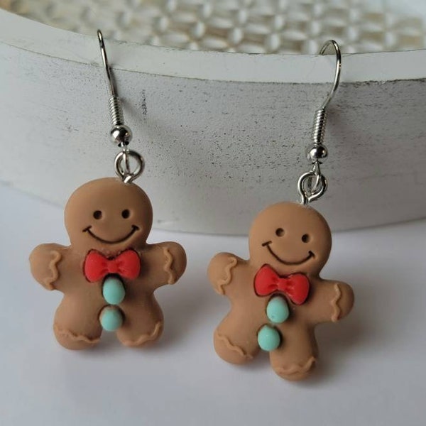 Gingerbread Earrings - Etsy