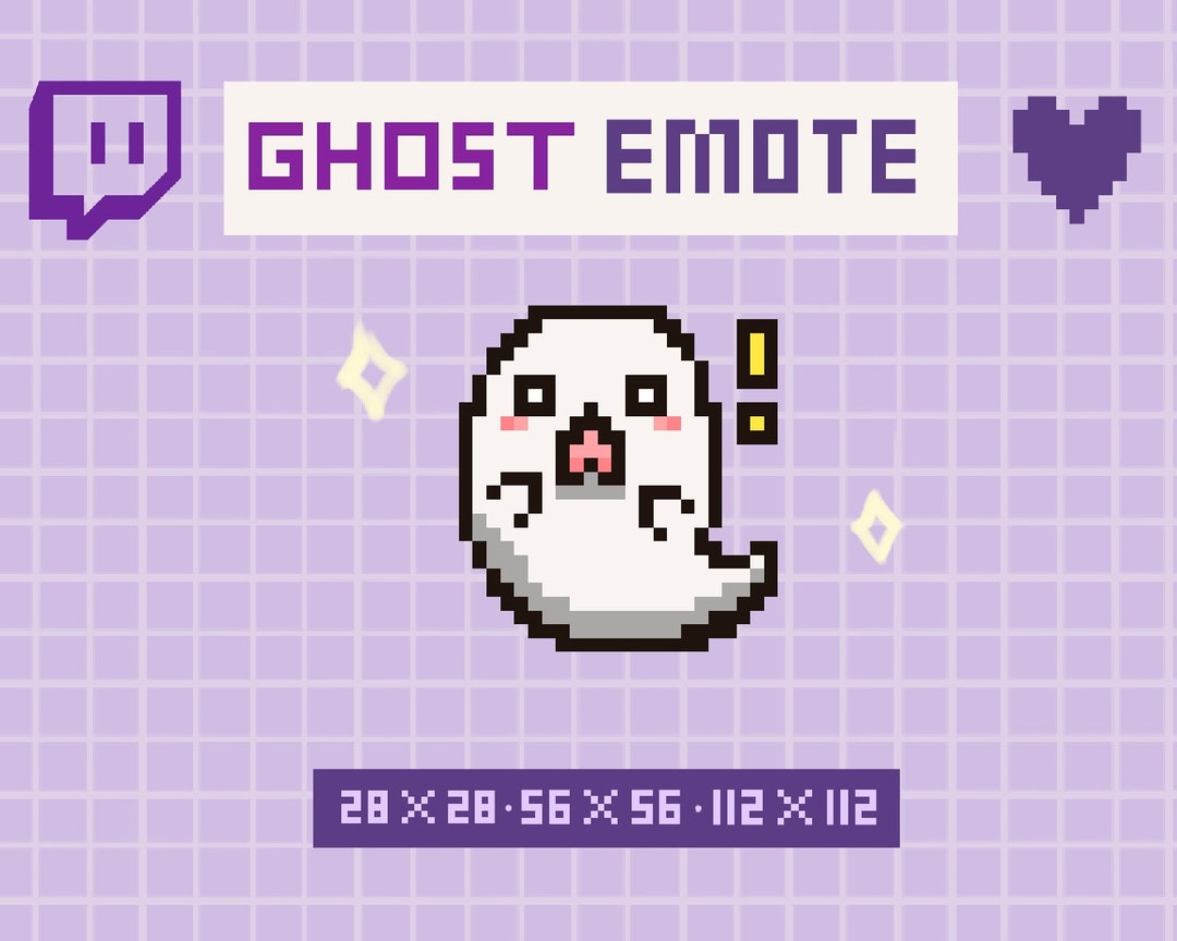 Ghost Shock Emote - Twitch Emotes, Stream Emote, Streaming Packages ...