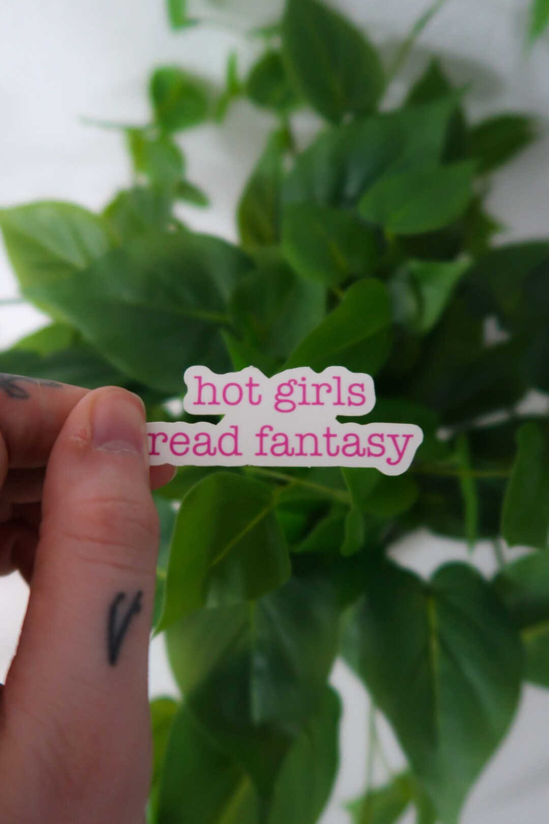 Hot Girls Read Fantasy Booktok Sticker, Kindle Stickers - Etsy