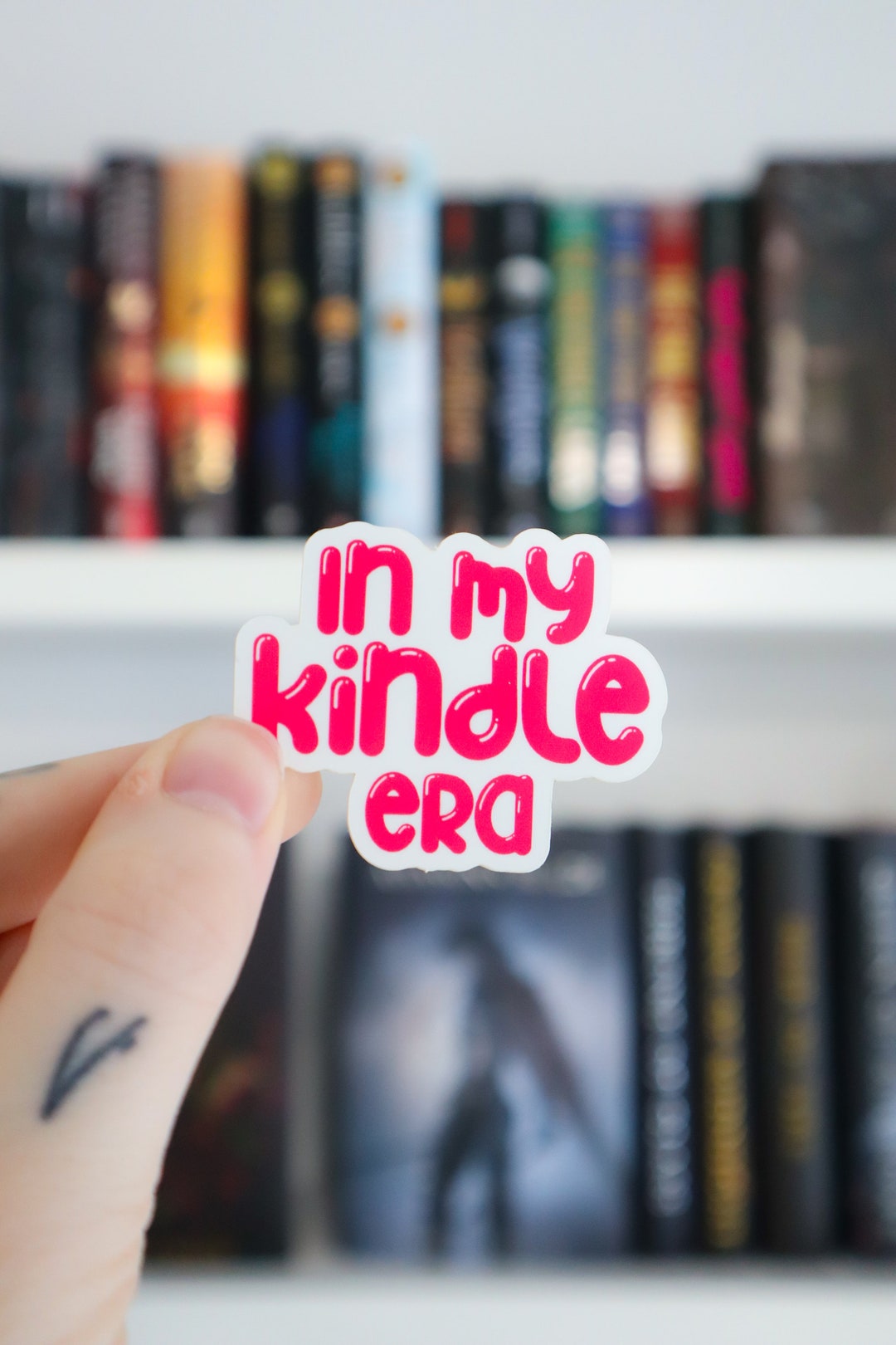 In My Kindle Era Sticker, Booktok Sticker - Etsy