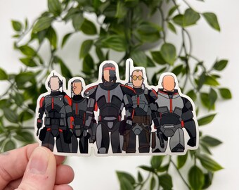 Hunter Bad Batch Sticker | Etsy