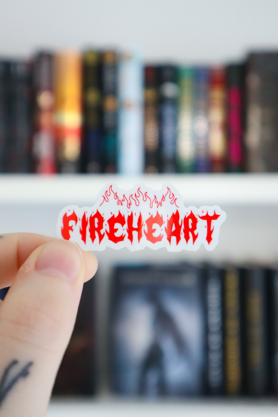 Fireheart Sticker, Booktok, Kindle, Throne of Glass Sticker - Etsy