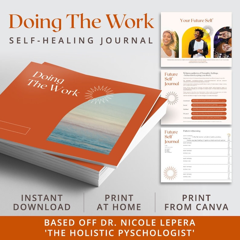 Future Self Journal | Downloadable Print at Home Journal | Guided ...