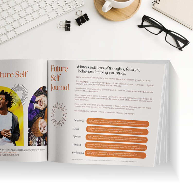 Future Self Journal | Downloadable Print at Home Journal | Guided ...