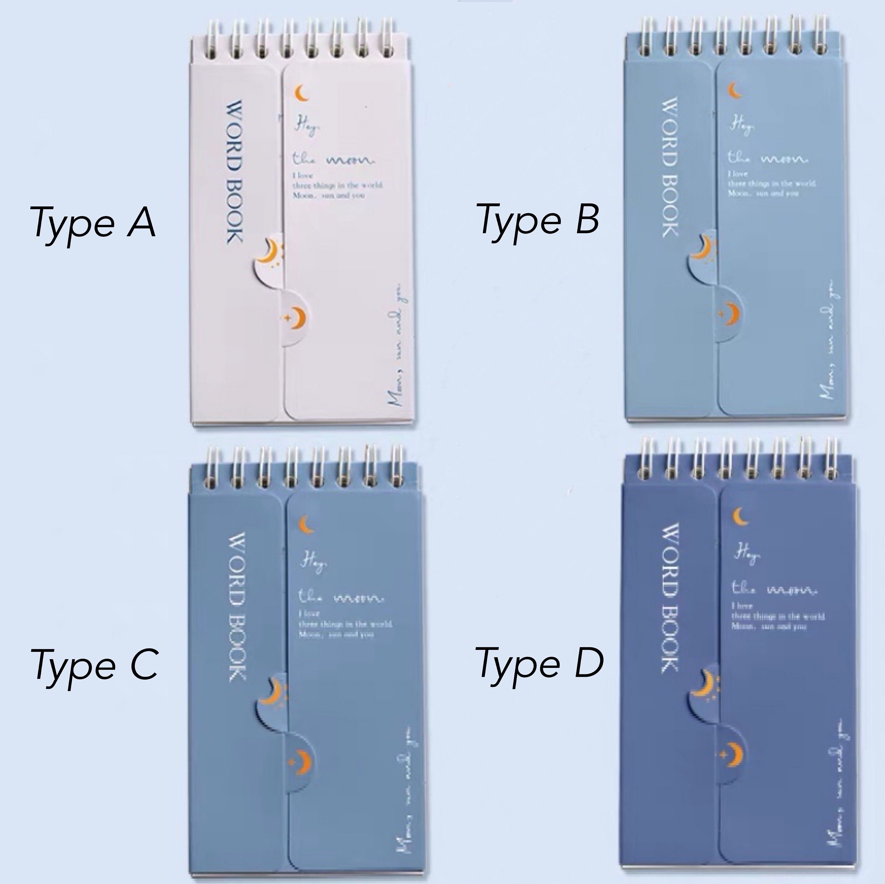 Vocabulary Word Book Learning New Language Study Cards Loose | Etsy