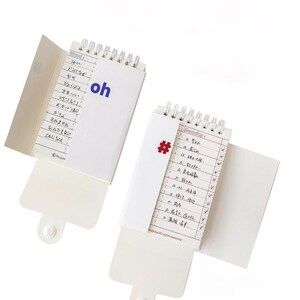 Vocabulary Word Book, Learning New Language Study Cards, Loose Leaf ...