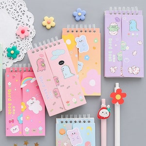 Cute Vocabulary Word Book, Learning New Language Study Cards, Loose ...