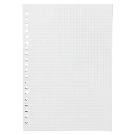 Muji Loose Leaf Paper, Ring Binder Refills, A5 B5 A4 Size, Grid Squared ...