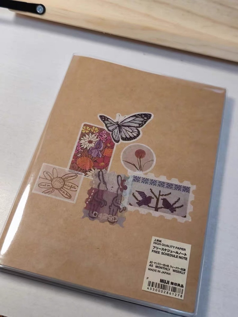 Muji Free Monthly Weekly Schedule A5 A6 Planner Notebook 15 - Etsy
