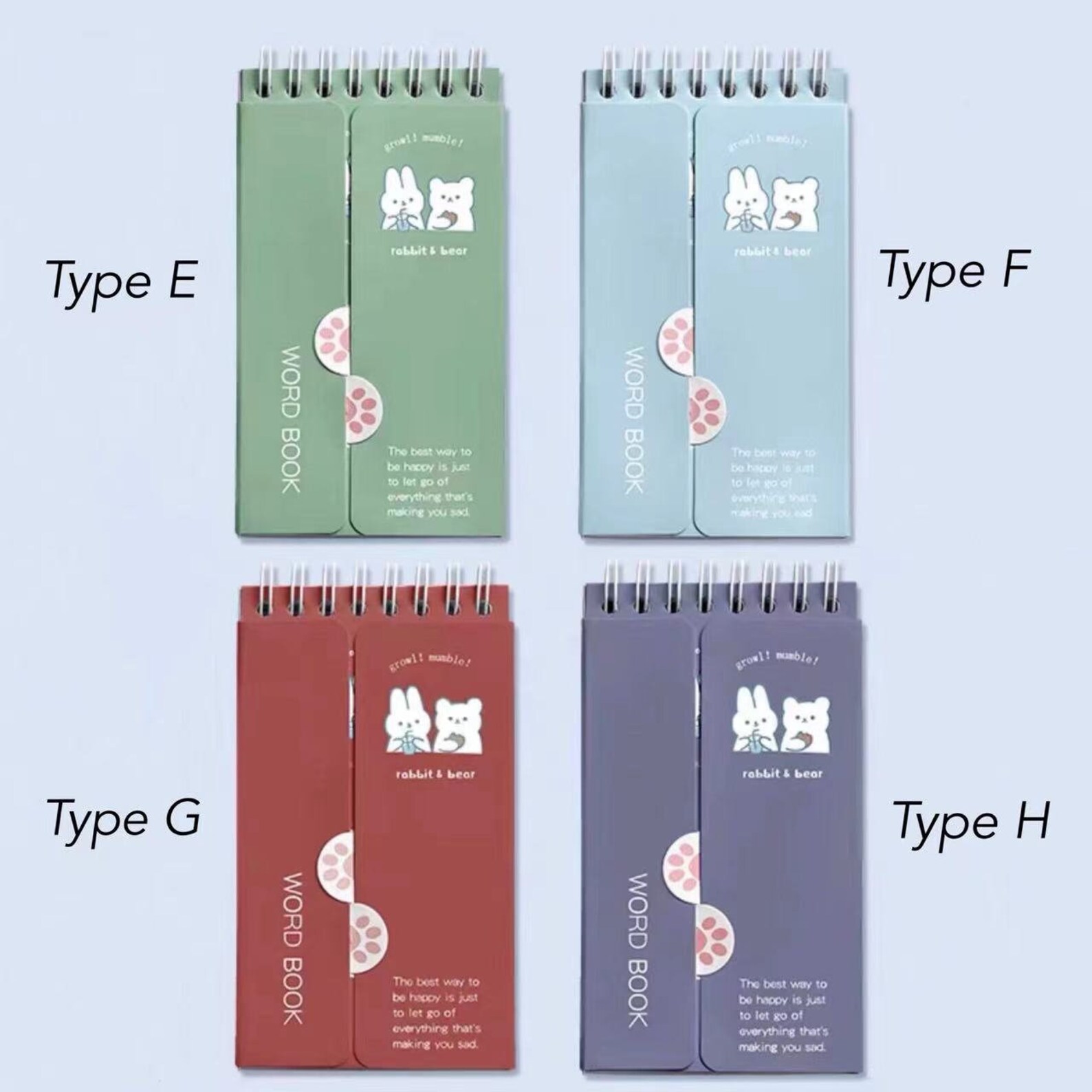 Vocabulary Word Book Learning New Language Study Cards Loose | Etsy