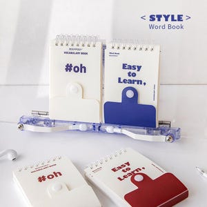 Vocabulary Word Book, Learning New Language Study Cards, Loose Leaf ...