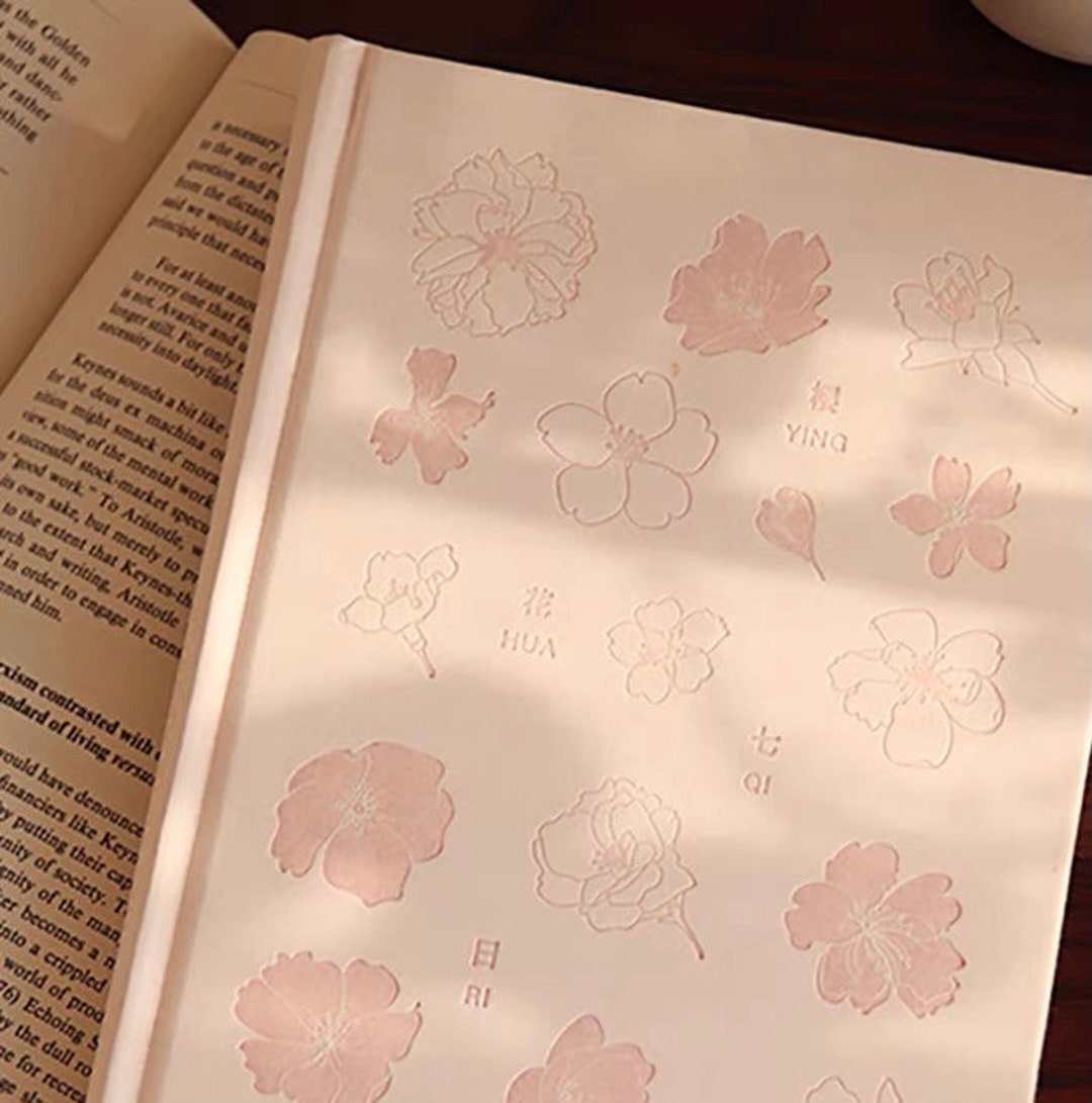 192 Pages Japanese Style Notebook, Cherry Blossoms Notebook, Student ...
