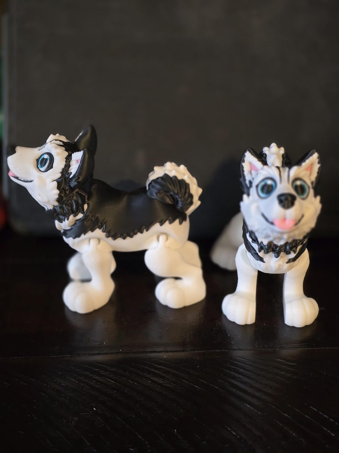Husky Flexi Dog - Etsy