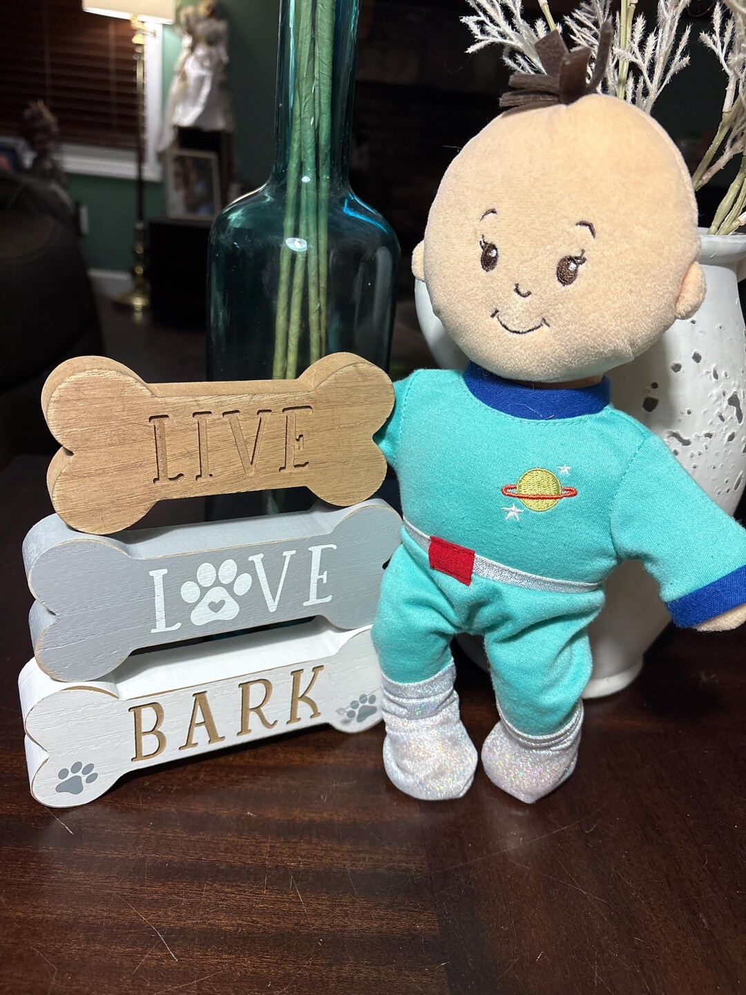 Manhattan Toy Company Boy Doll Astronaut 12” Tall Plush Stuffed Toddler ...