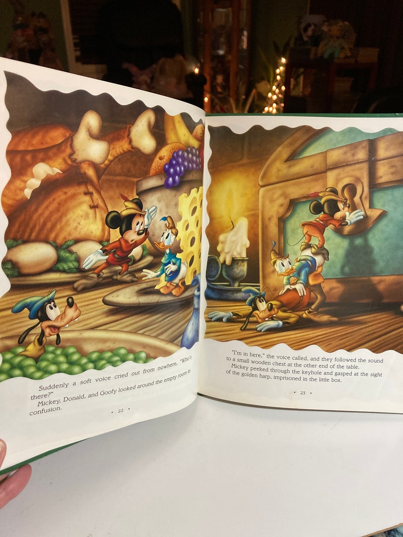 Walt Disneys Mickey and the Beanstalk by Teddy Slater - Etsy