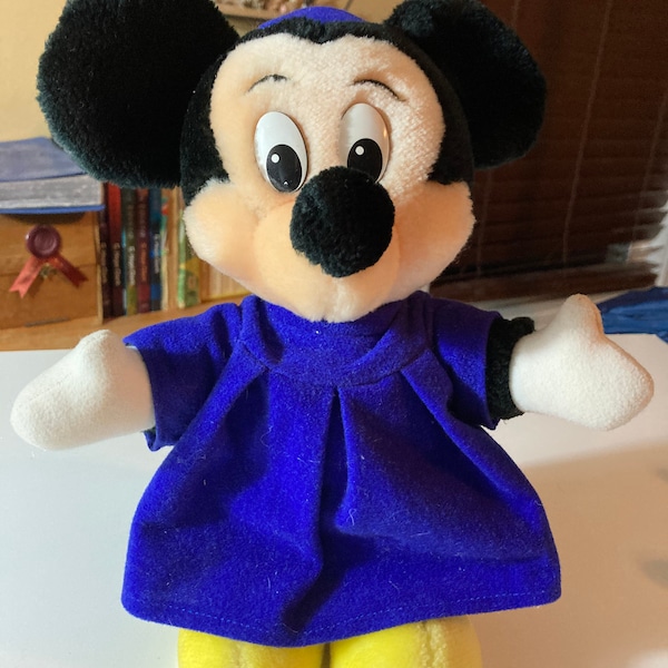 Mickey Mouse Plush Toy Graduation - Etsy