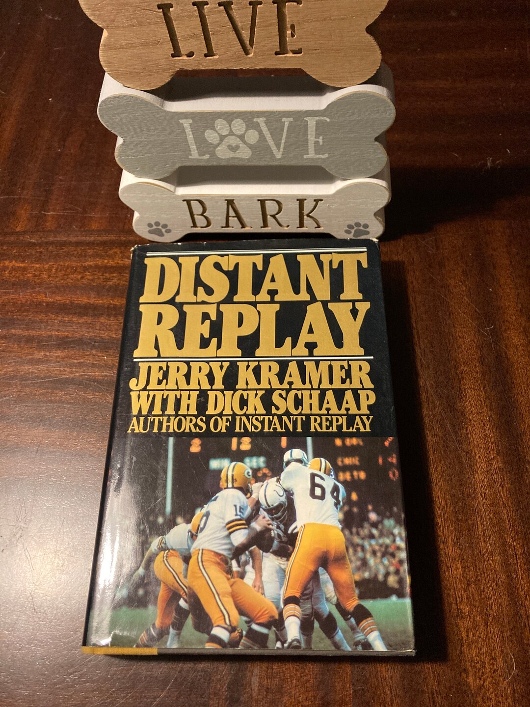 Distant Replay by Jerry Kramer With Dick Schaap Hardback Book With Dust ...
