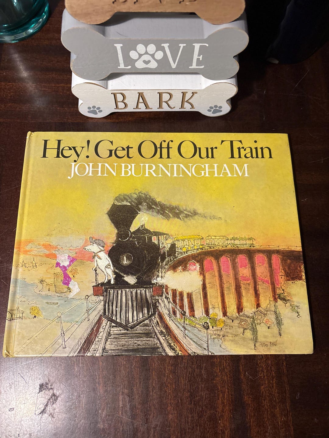 Hey! Get off Our Train by John Burningham Hardback Book Vintage 1989 ...