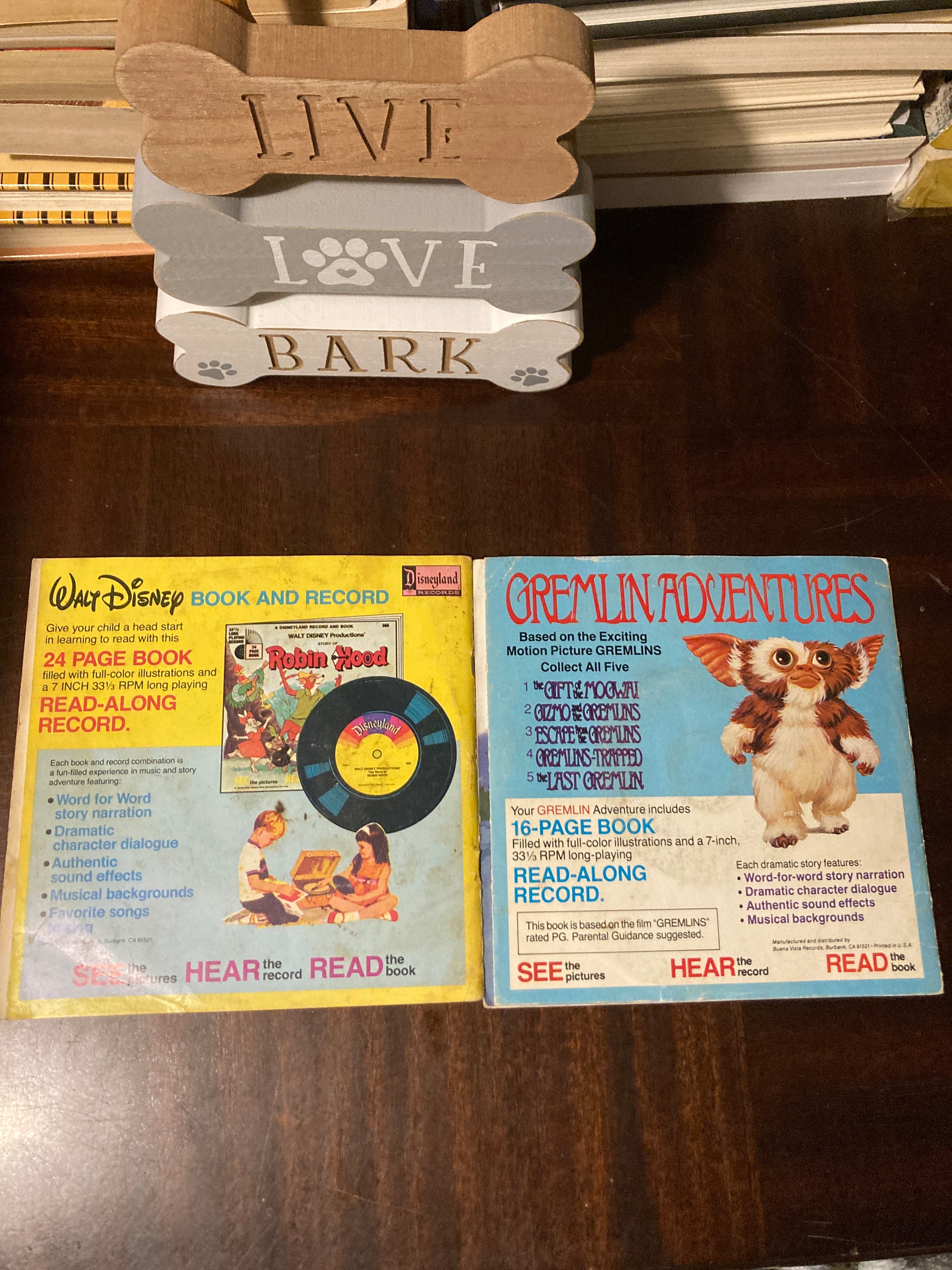Walt Disney’s Story of Dumbo See Read Hear Book With RPM Record & the ...