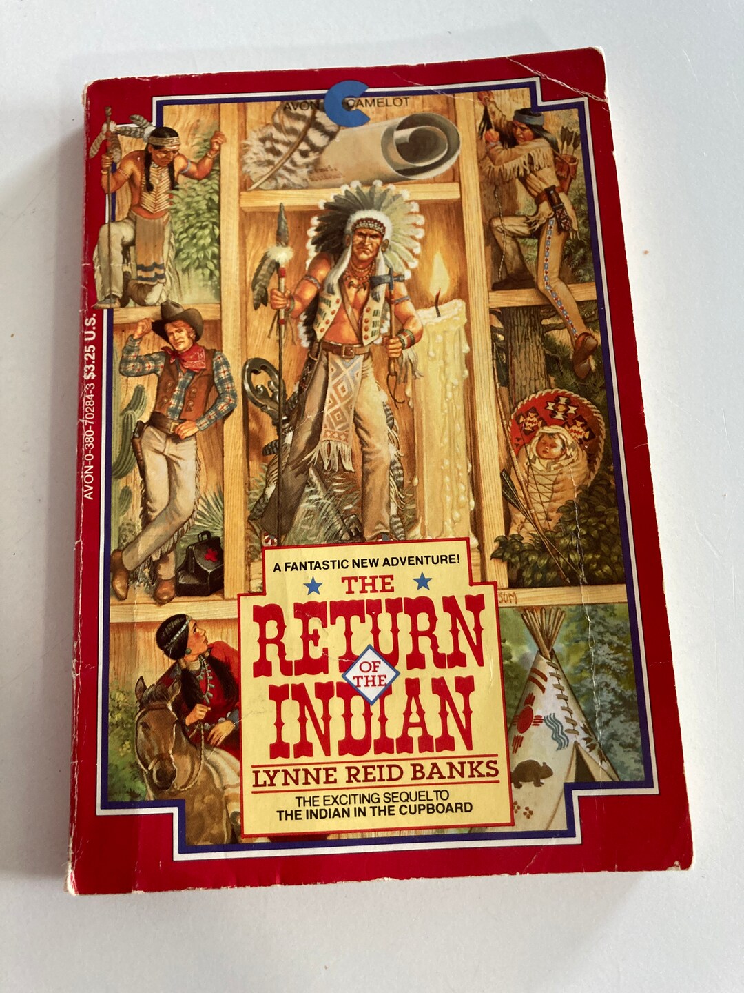 The Return of the Indian by Lynne Banks Vintage Paperback Book by Avon ...