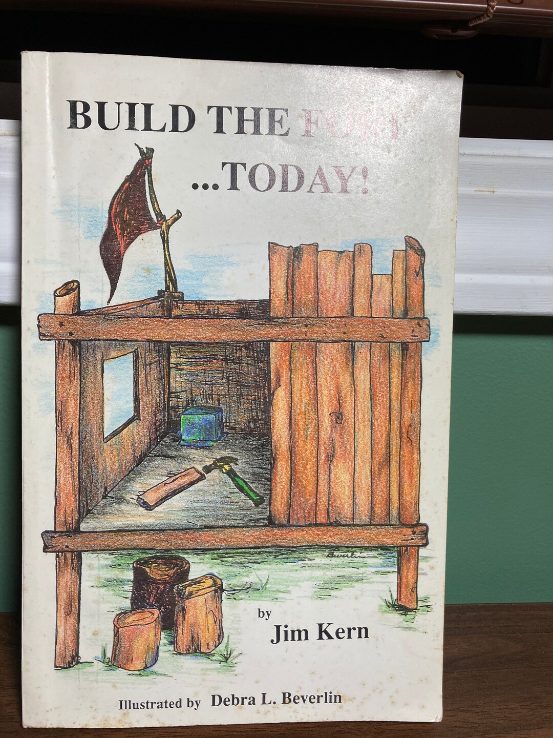 Build the Fort Today by Jim Kern Paperback Vintage Human Beings - Etsy
