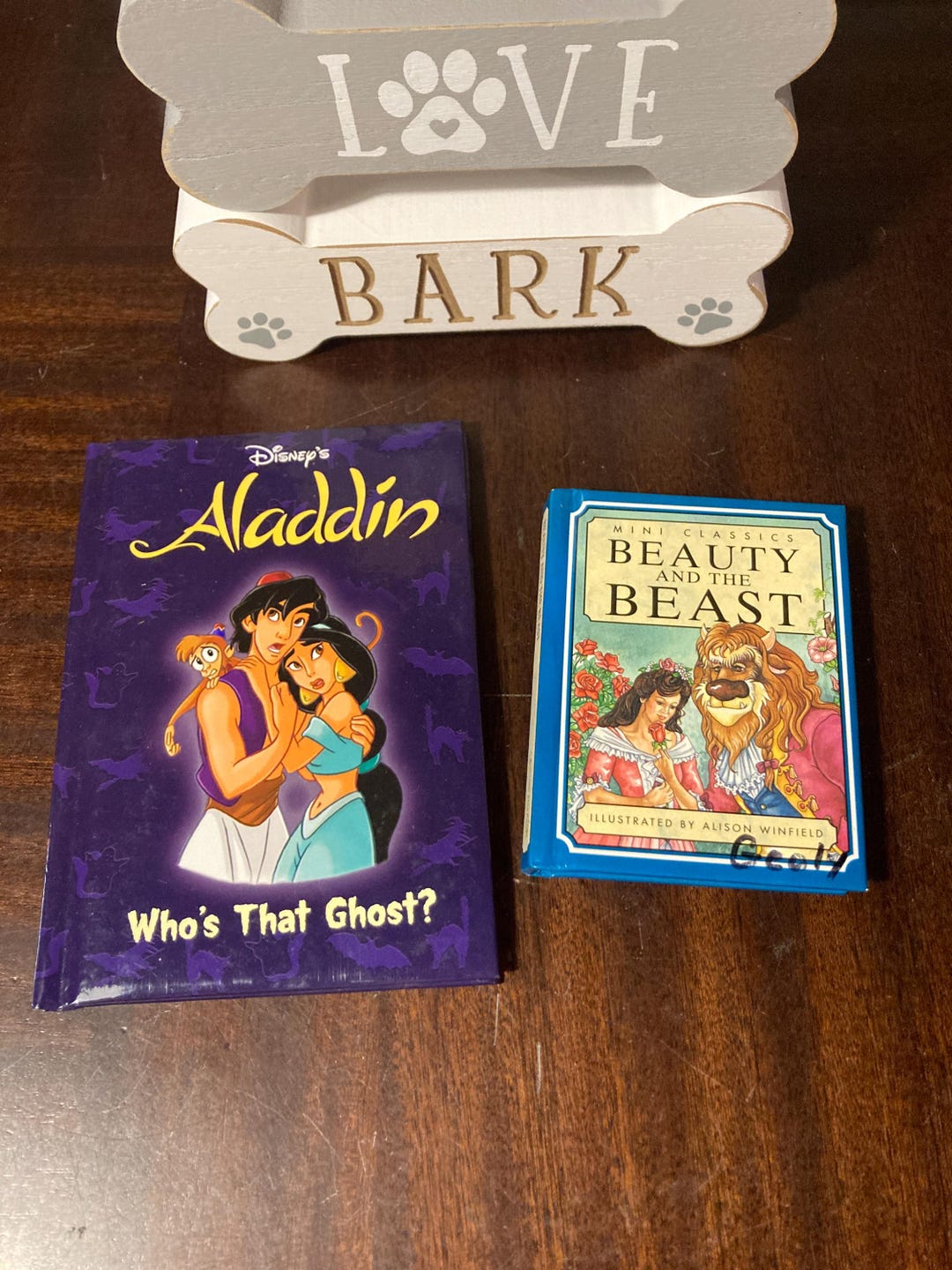 Beauty and the Beast Mini Classic Hardback Book 4.25” X 3.25” Small ...