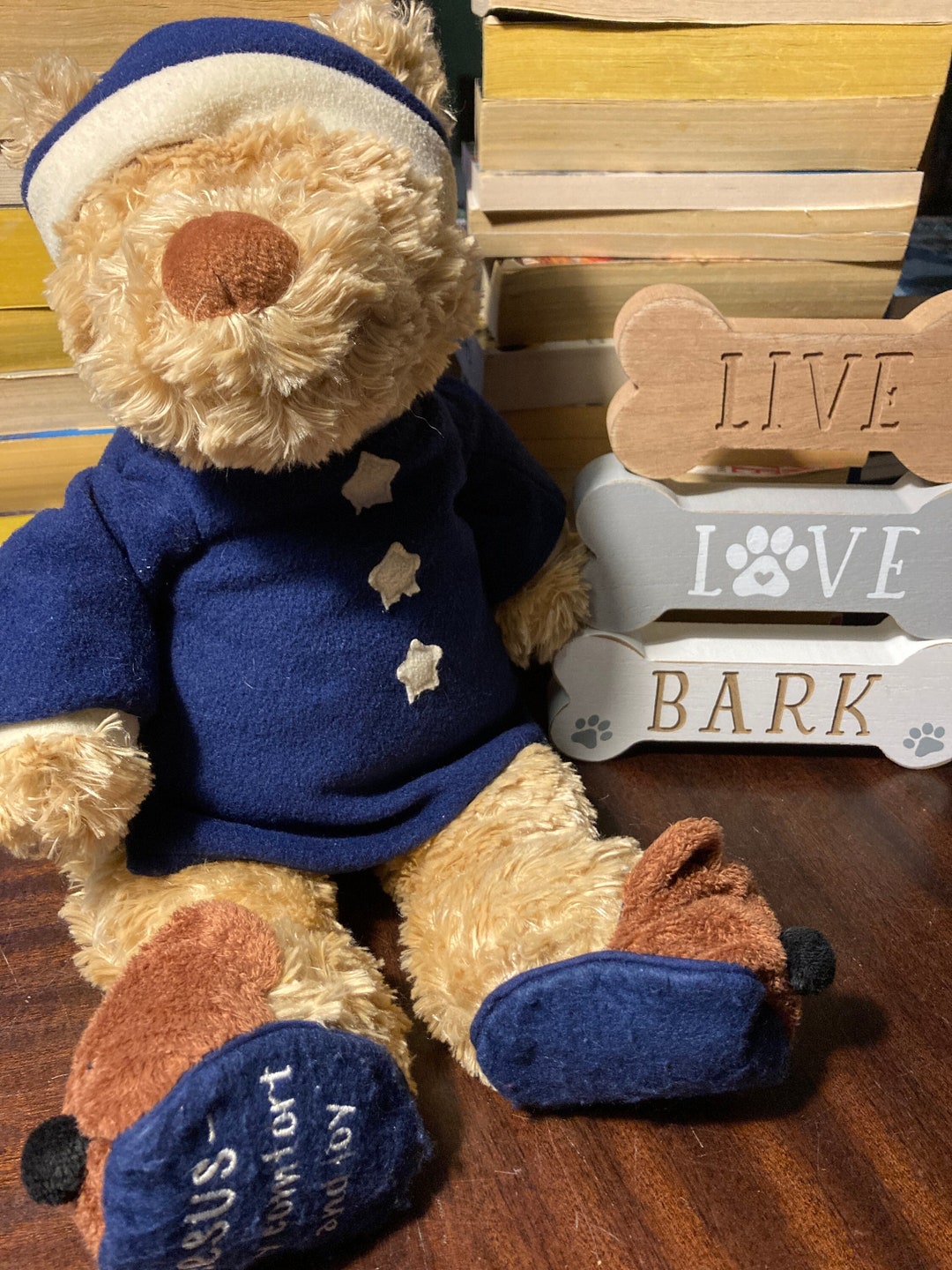 Gund Parable 15 Teddy Bear Zeb Jesus is My Comfort and Joy Plush ...