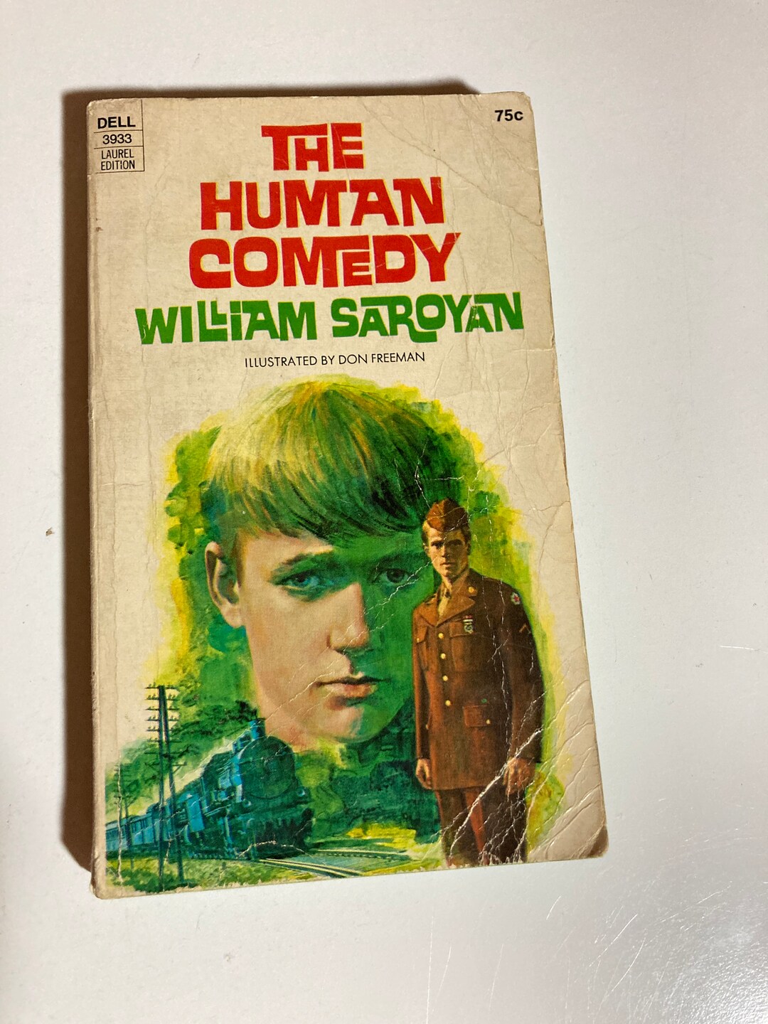 The Human Comedy by William Saroyan Vintage Paperback Book Illustrated ...